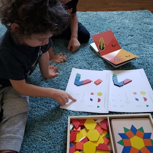 L2 Tangram Arabic Letter Forms Printable-Preschool | Etsy