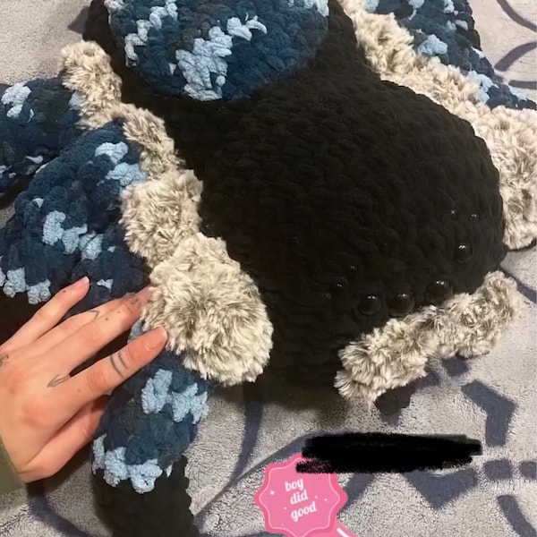 Owlbear Cub Crochet Chonky Plushie Pattern, Big Baby Owl Bear Amigurumi ...