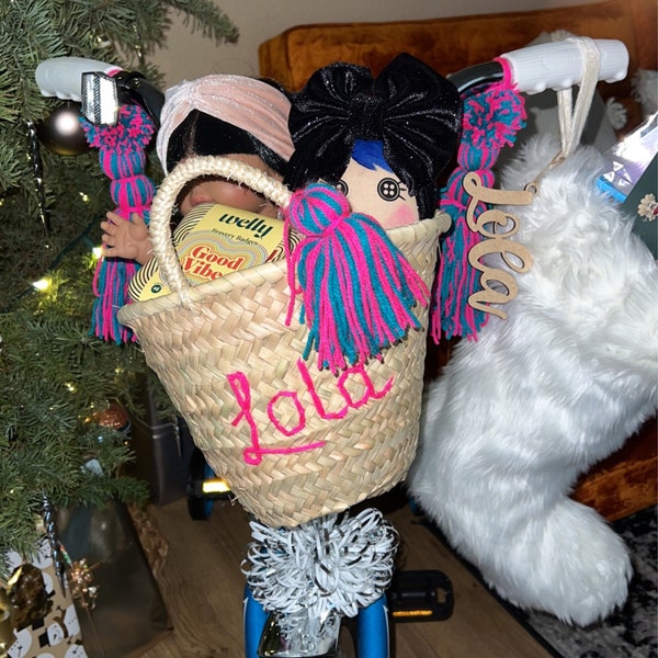 Moroccan Basket Backpack With Leather Straps - Etsy