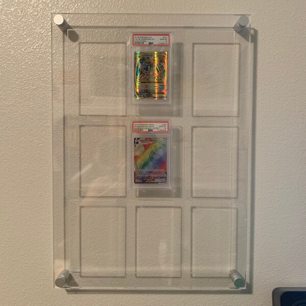Pokemon Card PSA Slab Display Frame 3x1 - Etsy Australia