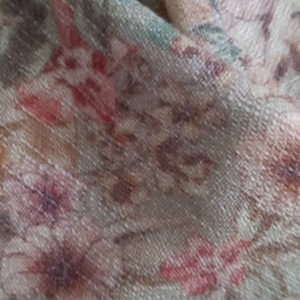Italian Silk Fabric by the Yard / Meter Designer Fabric 100% Silk Crepe ...