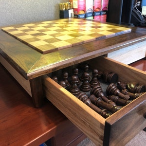 Floating Chess Table - Etsy