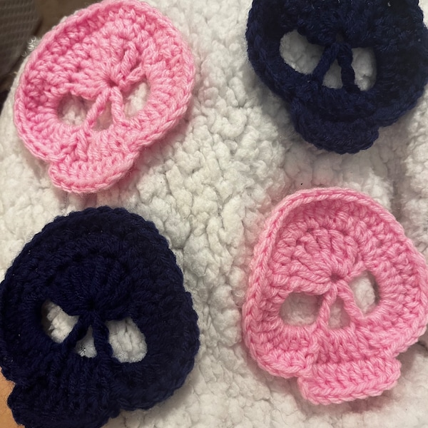 Skull Coaster Crochet Pattern: Halloween Decor (PDF Pattern) - Etsy