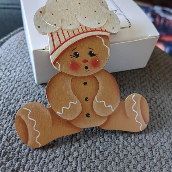 Ginger in Cupcake With Heart Frosting Fridge Magnet, Shelf Sitter, or ...