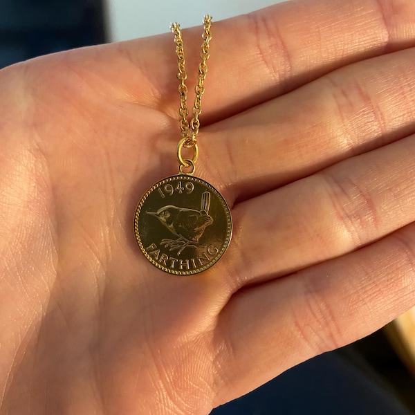 Sixpence (1953-1967) - Cut Out Coin Necklace - Etsy