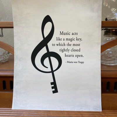 PLATO Music Quote, 8x 12 Music Poster, Piano School Music Band Teacher ...