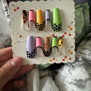 Crazy for Conchas Concha Pan Dulce Press on Nails Luxury Nails Handmade ...
