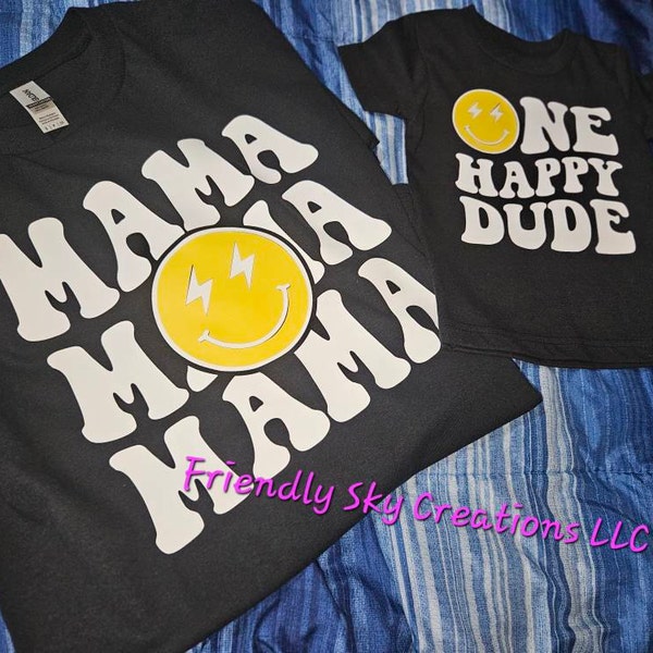 One Happy Dude Svg Png Bundle, One Happy Dude Birthday Svg, One Happy ...