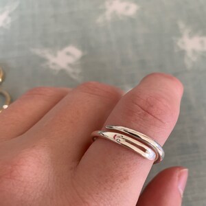 Silver Sewing Needle Ring - Etsy