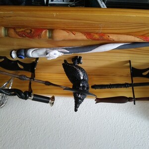 Wooden Magic Wand Triple Maple Wood Worked on the Lathe | Etsy