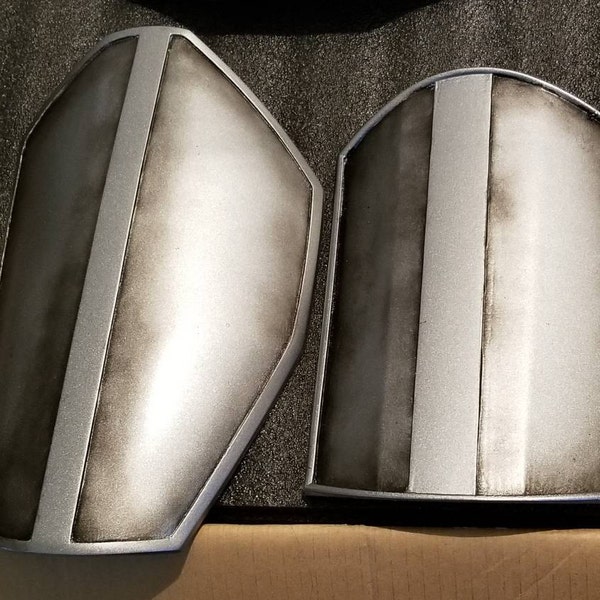 Mandalorian Inspired Knee Armor 3D Model for 3D Printing Durasteel ...