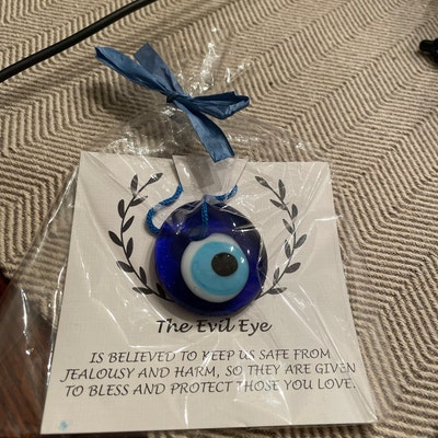 100 Pcs Evil Eye Wedding Favors-4.5cm Greek Evil Eye Mati-handmade Evil ...