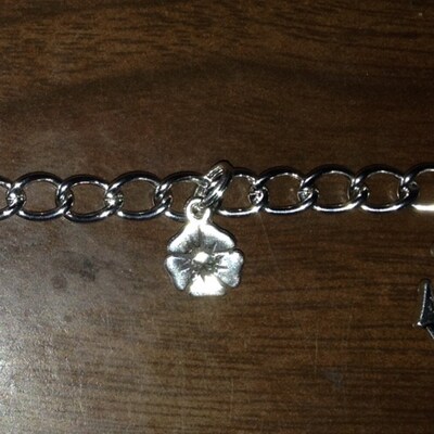 Miniature Sterling Silver Poppy Flower Charm Poppies Tiny Solid .925 - Etsy