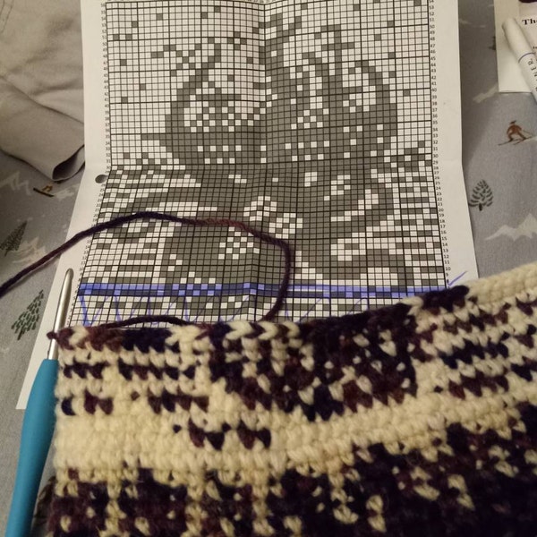 Dragon Tale Cowl Knitting Pattern, Digital PDF Pattern - Etsy