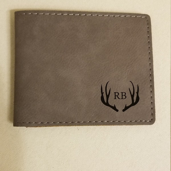 Hunter Gift | Hunting Gift | Mens Leather Wallet | Leather Wallet ...