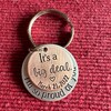 Custom Hand Stamped Sobriety Coin. Personalized NA Keychain. Narcotics ...