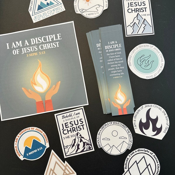 I Am a Disciple of Jesus Christ, Printable, 2024 LDS Youth Theme Logo ...