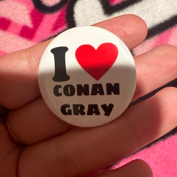I Love Conan Gray Sticker - Etsy