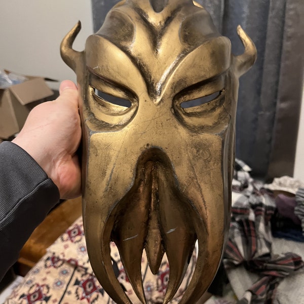 Miraak Mask Inspired by Skyrim - Etsy