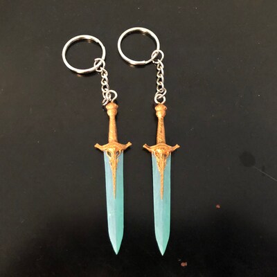 Dark Souls Inspired Moonlight Great Sword Keychain DS / DS2 / DS3 - Etsy