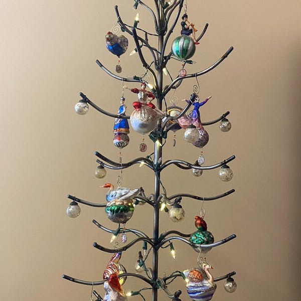 Metal Ornament Tree, Original Twig Tree, Four Foot Tall. - Etsy