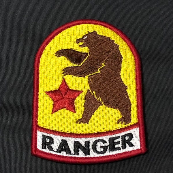 Fallout New Vegas Inspired Ranger Bear NCR Cosplay Gamer Patch Hook and ...