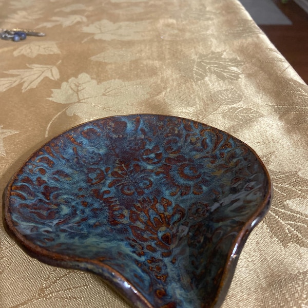 Ceramic Spoon Rest//made in USA - Etsy