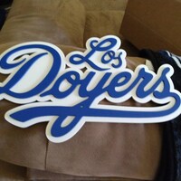 Los Doyers Logo Wood Sign - Etsy Canada
