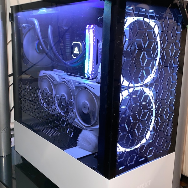 NZXT H510, H510i, Elite, Flow Custom Vented Side Panel - Etsy