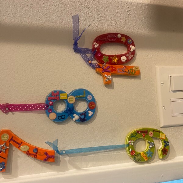 Bright Colorful Glazed Ceramic Letter Tiles 2 1/4" for Mosaics - Etsy