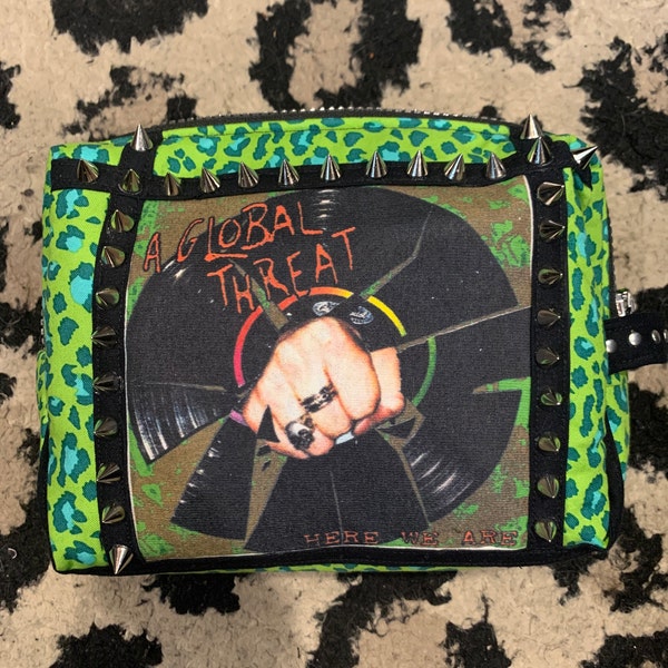 Punk Rock Leopard Print Wallet | Disorder | Discharge | Varukers | Doom ...