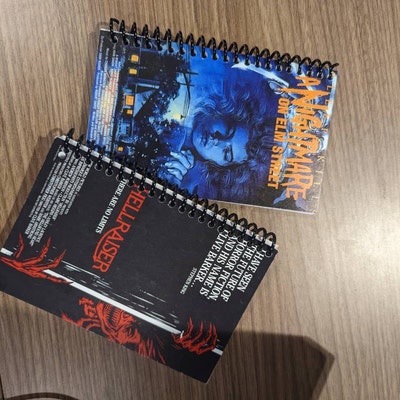 Mini Horror Movie Poster Spiral Notebooks - Etsy