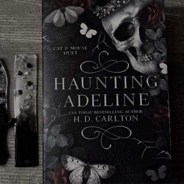 Haunting Adeline Inspired Dagger Using Charms Booklover Gift Book ...