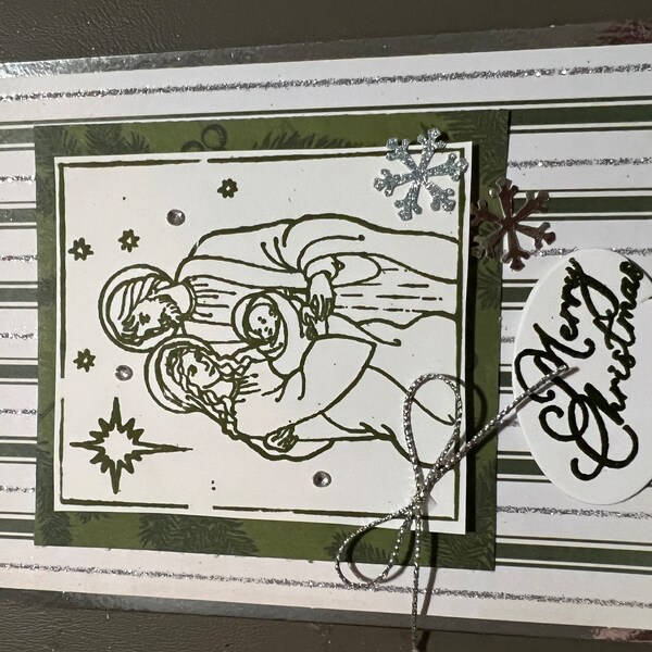 Christmas Nativity Rubber Stamp - Etsy