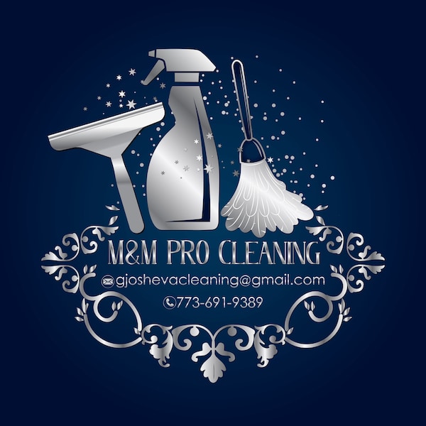 Cleaning Service Logo, Maid Service, Housekeeping Logo, Gold Duster ...