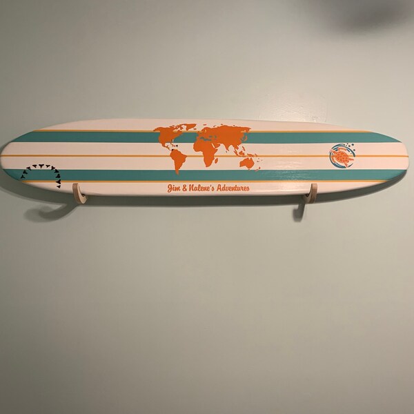 Surfboard Wall Art Beach House Decoration Ocean Decor Surf Beach Decor ...