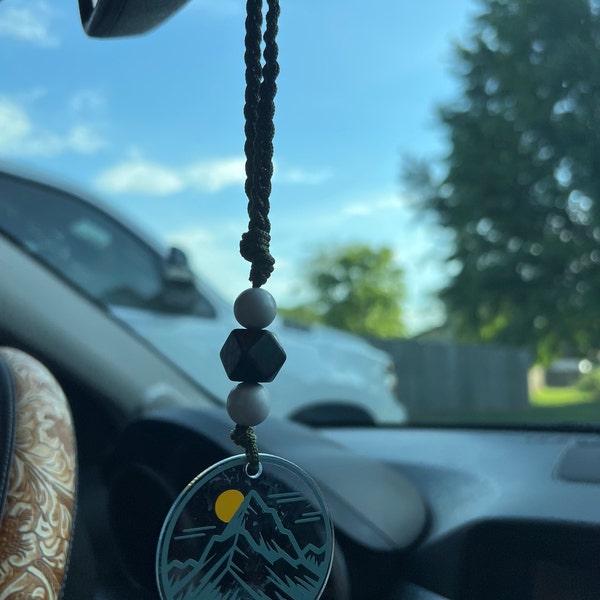 Car Mirror Accessory - Good Vibes Only- Unisex Car Charms - Car Charms ...