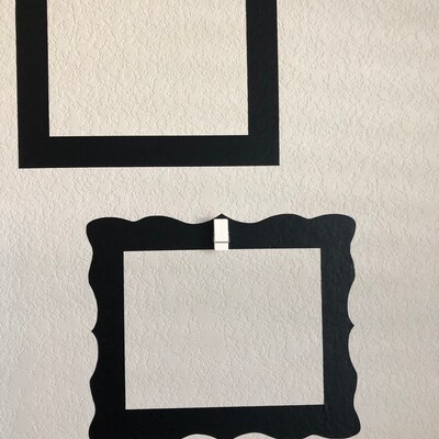 Custom Wall Decals Vinyl Picture Frame Custom Frame Vinyl - Etsy