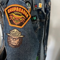 Squatchy Patch, Iron on Embroidered Bigfoot Patch, Yeti, Sasquatch Patch - Etsy
