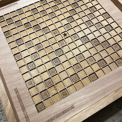 Handcrafted City Map Coffee Table 100% Made in the USA. Choose Your Own ...