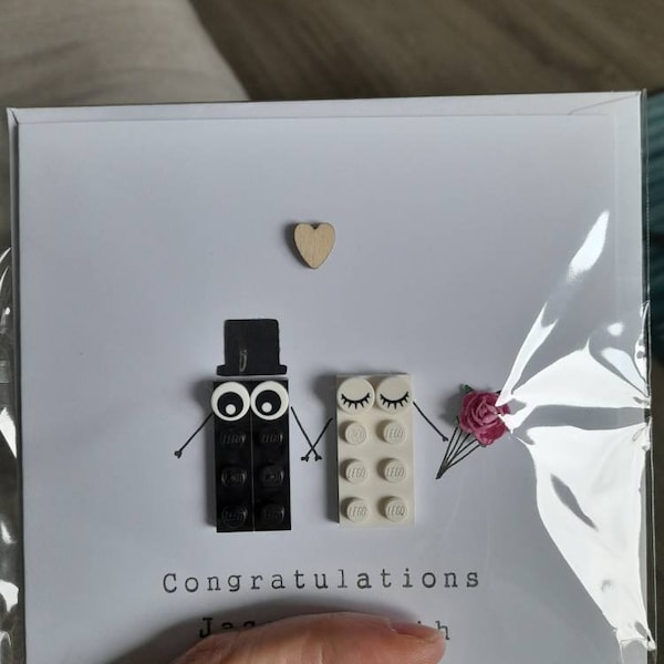 Personalised Happy Birthday Card | Lego Design | Bee Design | Celebrate ...