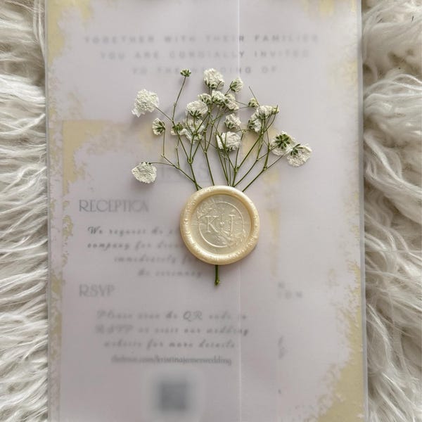 Custom Wax Seal Logo Stickers,40+ Logo Series Designs,handmade Self ...