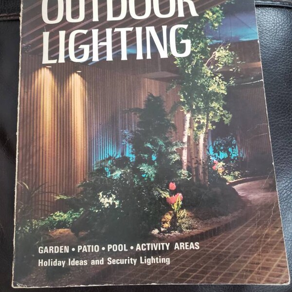 Outdoor Lighting 1969 Vintage Sunset Book Mid Century Modern Home ...