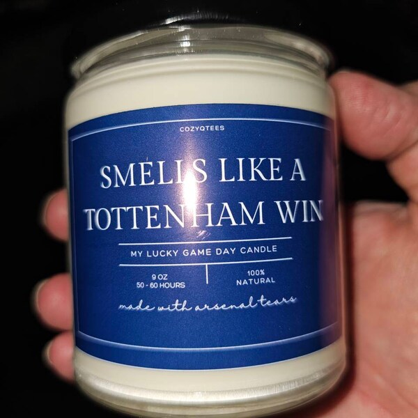 Smells Like a Win Candle, Chelsea Soccer Gift, Premier League, Chelsea ...