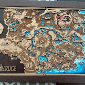 3D Multilayer City Map 3D City Wood Map 5th Anniversary Gift Wooden Map ...