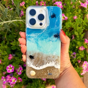 Ocean Wave Design Custom iPhone and Samsung Phone Cases. Sharks, Sea ...