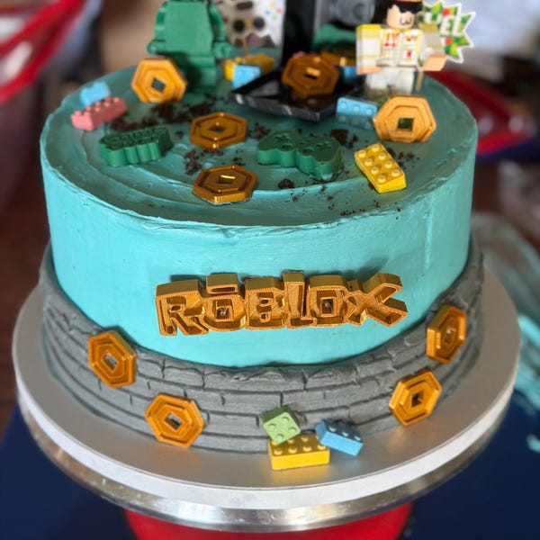 Roblox Robux Gold Coins - Pretend Play Set for Kids, Children’s ...