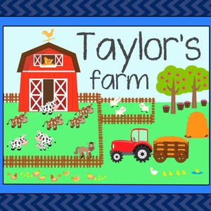 Life in the Farm Clipart Set - Etsy
