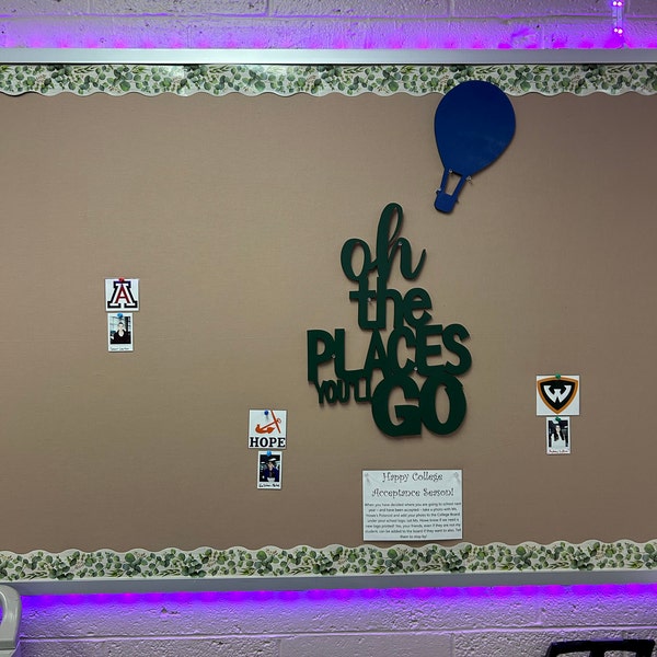 Oh the Places You'll Go Sign- the Places You'll Go Sign- Wooden ...