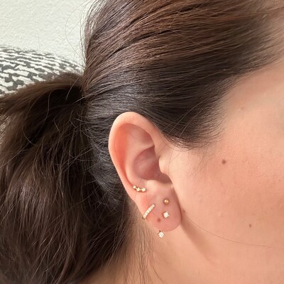 Dainty Everyday Ear Stack Set Gift for Her Bridesmaid Gift Mothers Day ...
